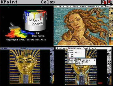 Deluxe Paint for Amiga, thank you! – Marta Leo